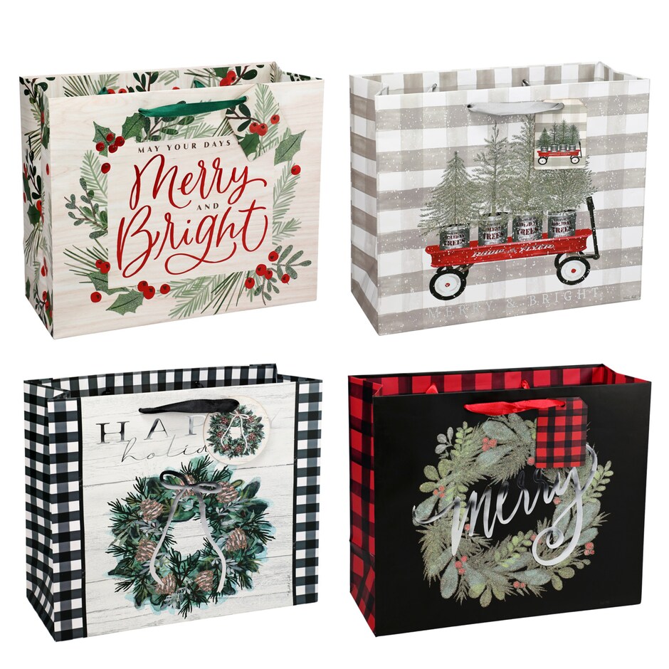 Christmas Gift Bags, Gift Wrapping & Boxes | DollarTree.com