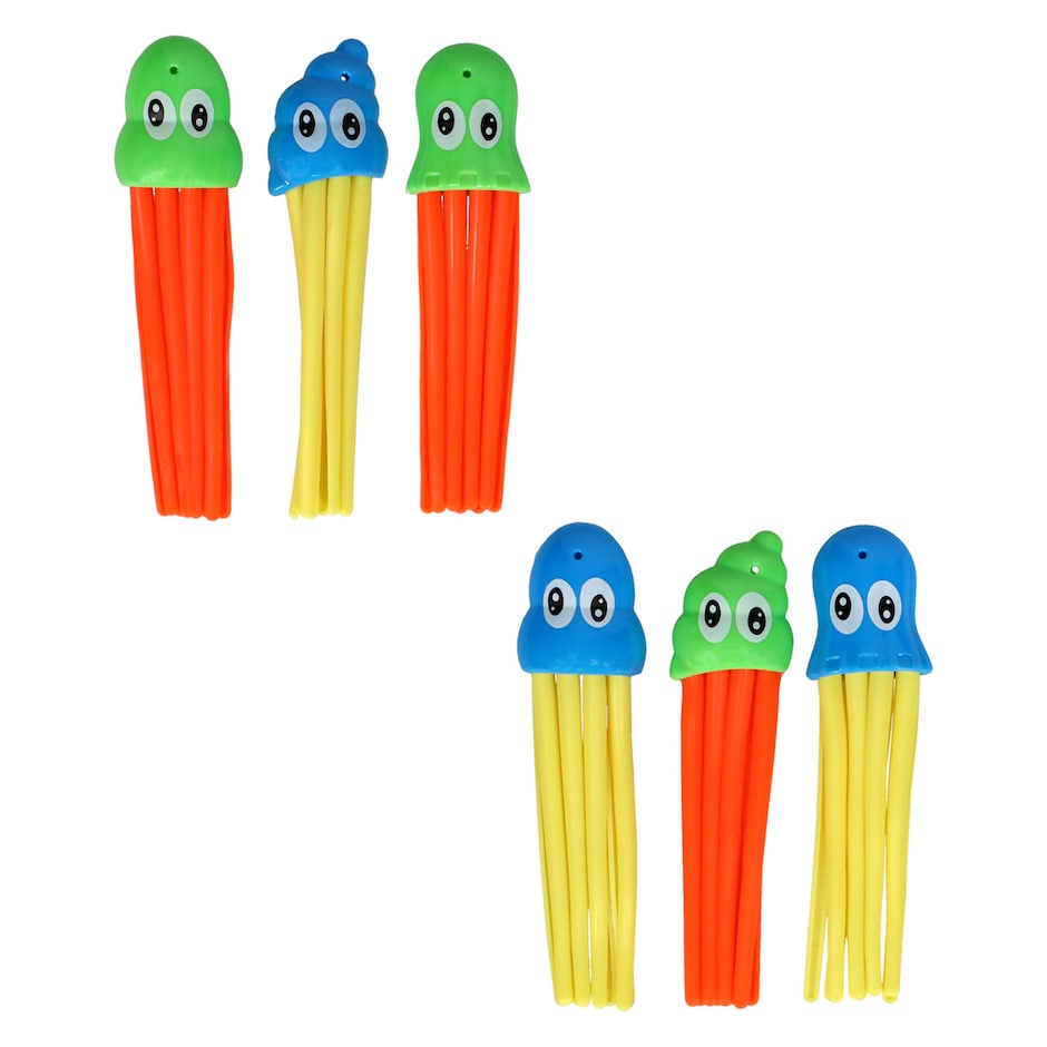 287435-Splash-N-Swim Diving Octopus Pool Toys, 3-ct. Packs