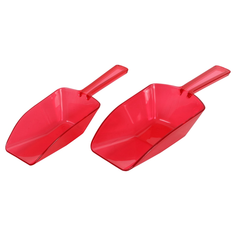 Caterer's Corner Red Plastic Scoop Set | Dollar Tree