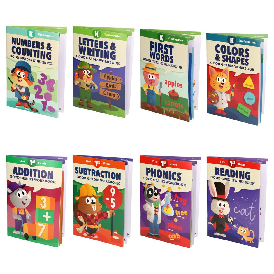 Educational Workbooks for Kids | DollarTree.com