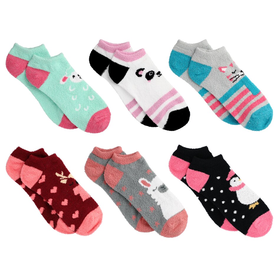Snugadoo Ladies Micro Velour Socks