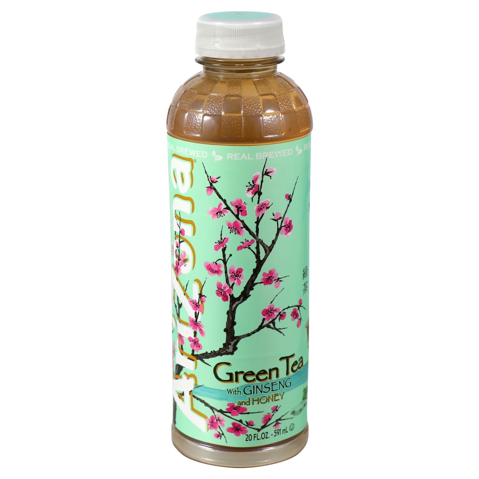 Arizona Green Tea with Honey and Ginseng, 20 oz. Bottles