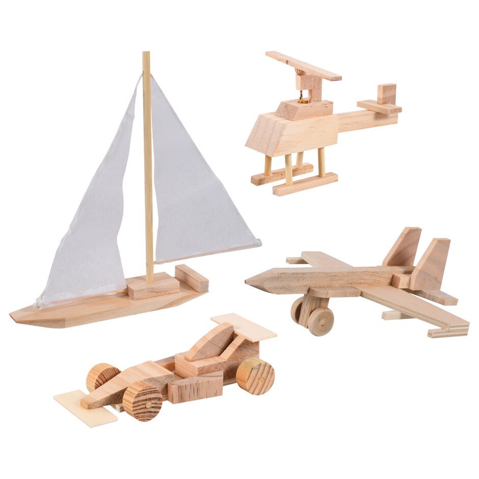 Woodshop Build and Play Model Kits, 1-ct. Packs