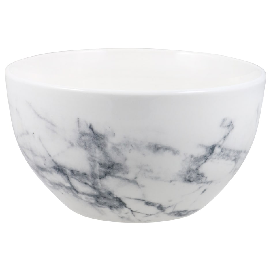 Gray Marble Printed Stoneware Bowls, 5.5x2.875 in. | Dollar Tree