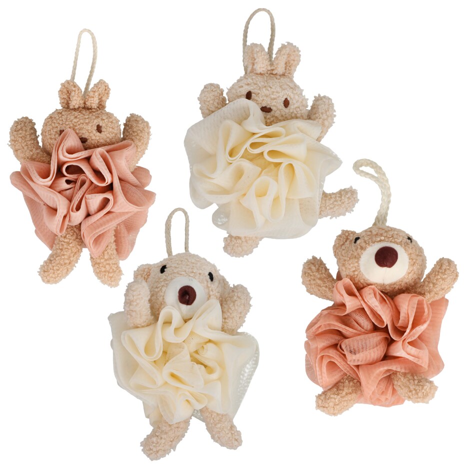 Assorted Animal Shaped Bath Puff, 1 ct. | Dollar Tree