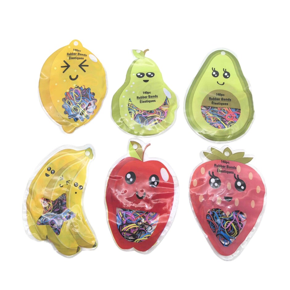 Fruit Rubber Band Assortment, 1 ct. | Dollar Tree