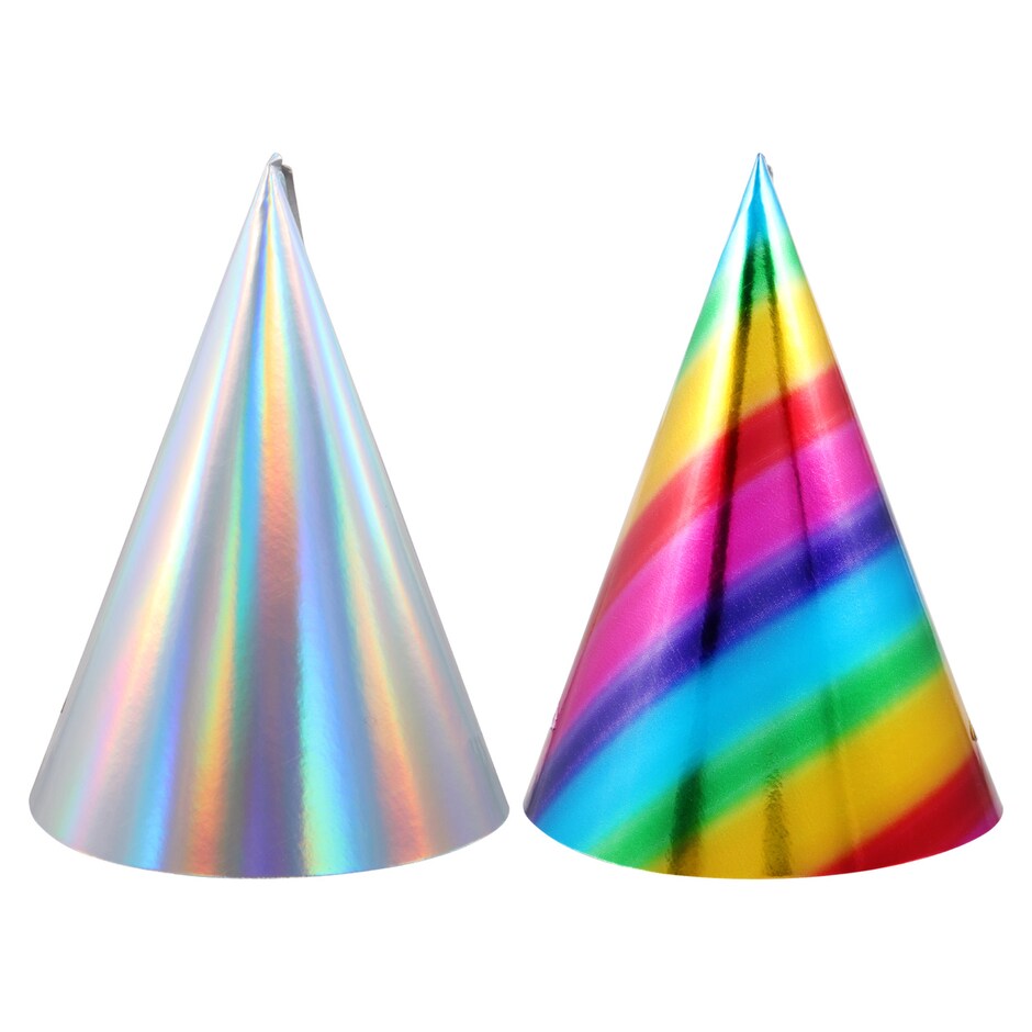 Iridescent & Metallic Rainbow Party | DollarTree.com