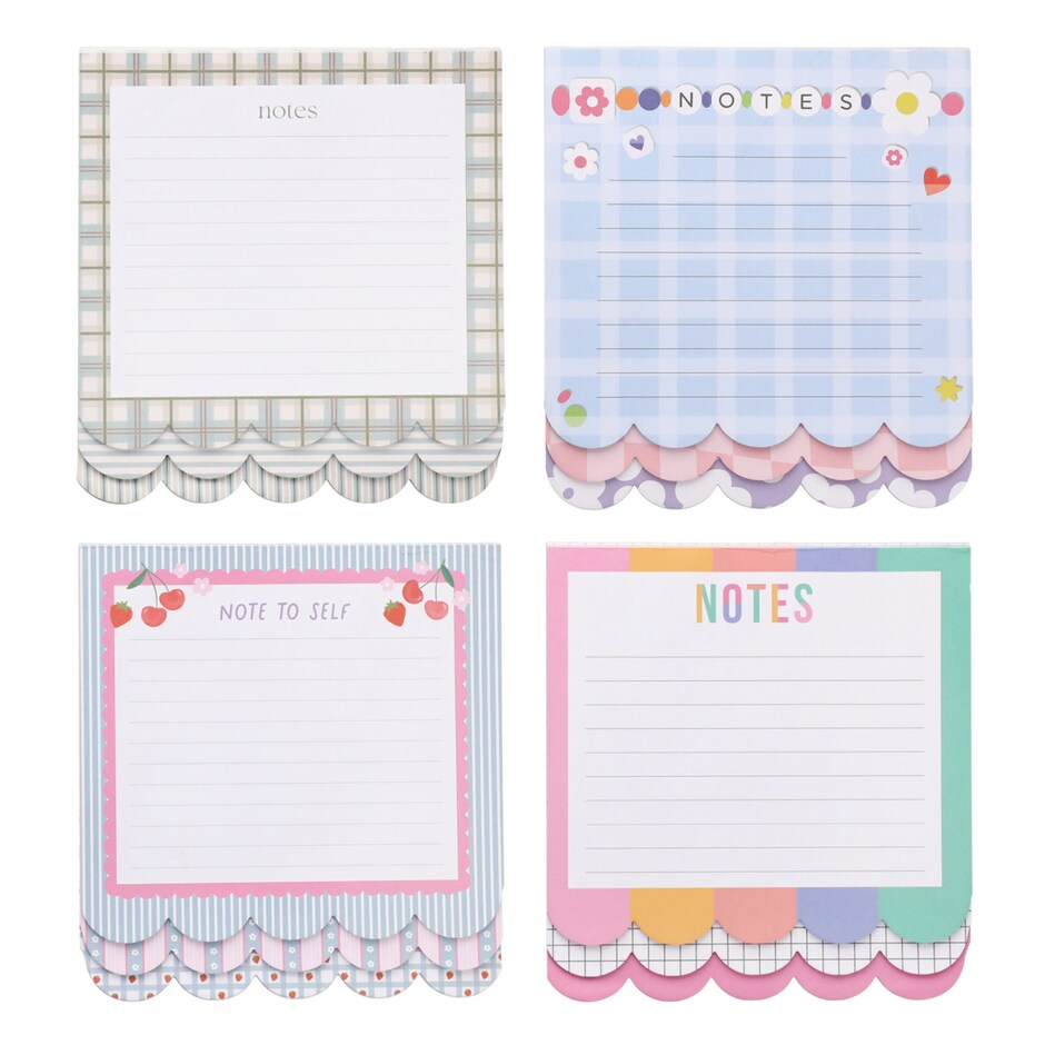 Jot Waterfall Notepad, Assorted Designs, 1-ct. | Dollar Tree