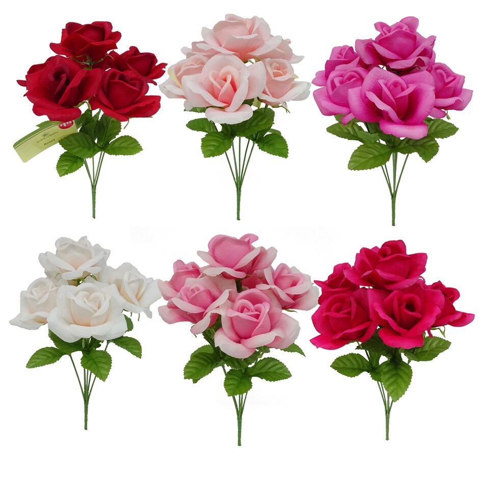 Valentine's Day Floral Supplies: Stem Rose Bushes & More | DollarTree.com
