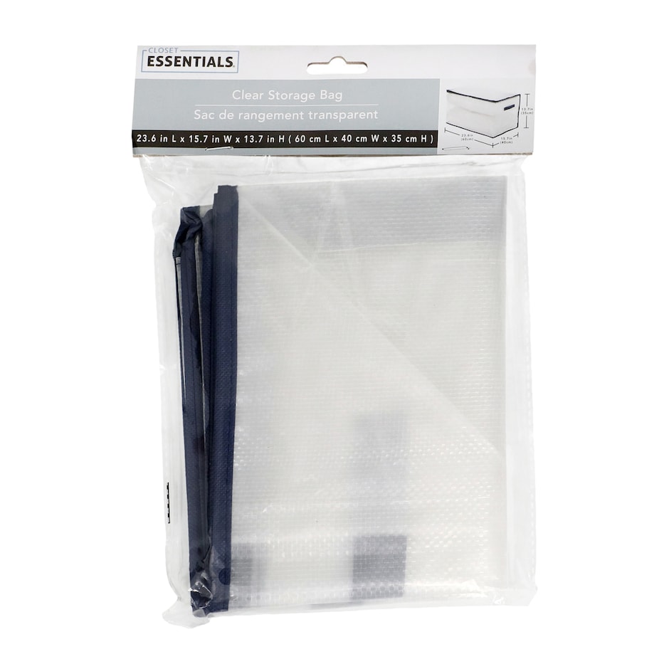 Closet Essentials Clear Storage Bag, 1-ct.
