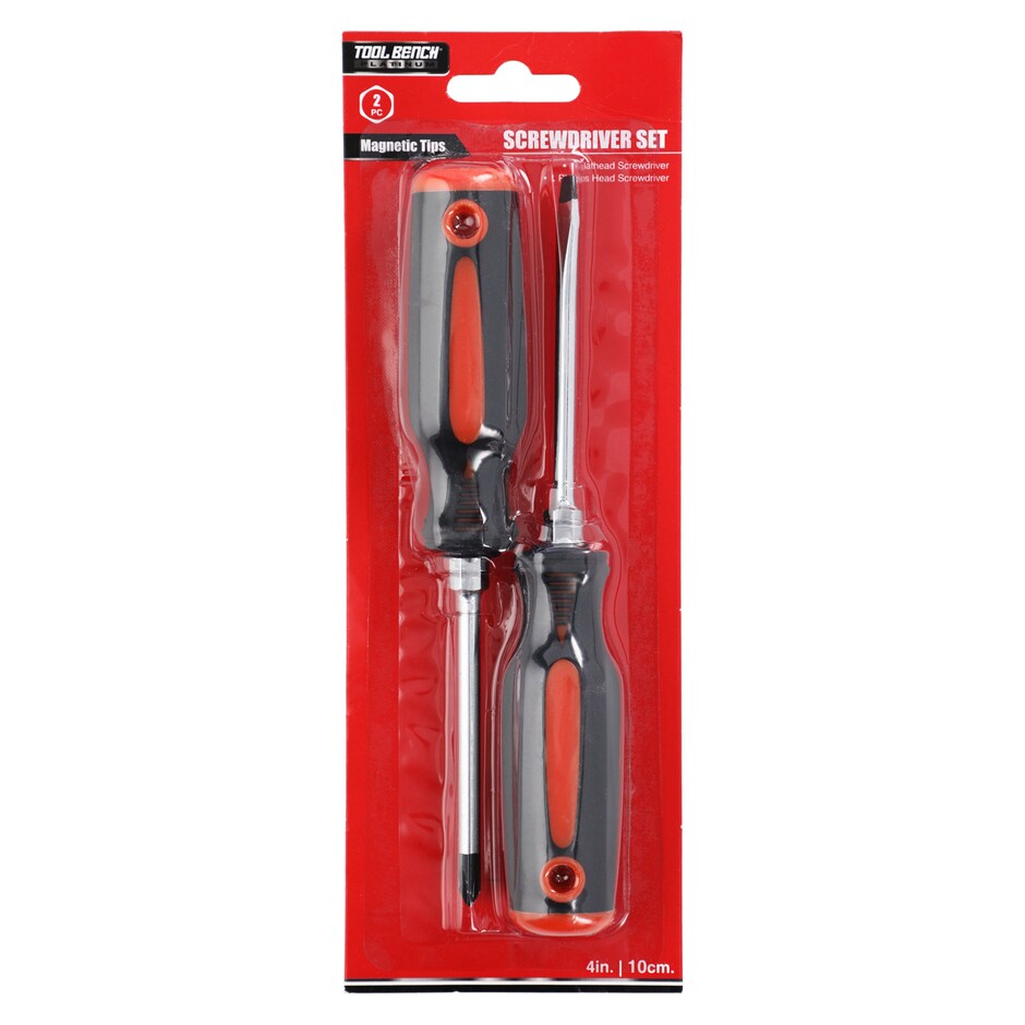 Tool Bench Screwdriver Set, 2-ct. Pack | Dollar Tree