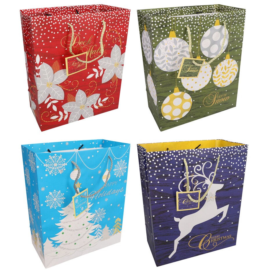 Christmas Gift Bags, Gift Wrapping & Boxes | DollarTree.com