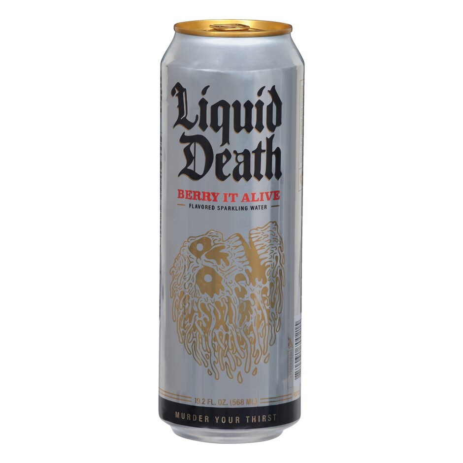 Liquid Death Berry It Alive Flavored Sparkling Water, 1-ct. | Dollar Tree