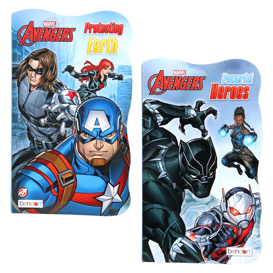 327587-Brendon Marvel Avengers Board Books, 8.5x5-in.