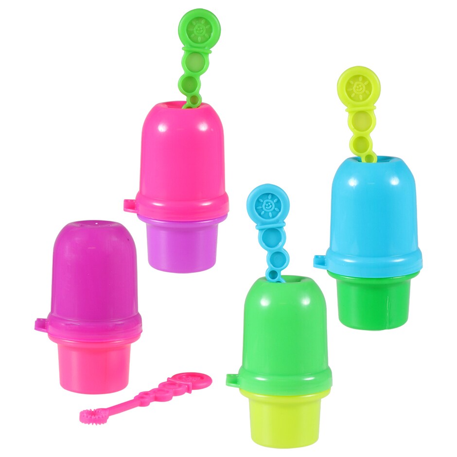 269292-No Spill Mini Bubble Tumblers, 2.25x2x4 in.