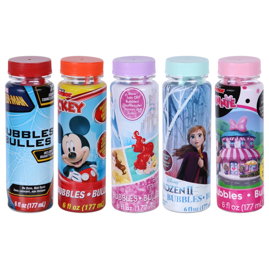 322978-Disney Bubble for Kids, 6 oz. Bottles