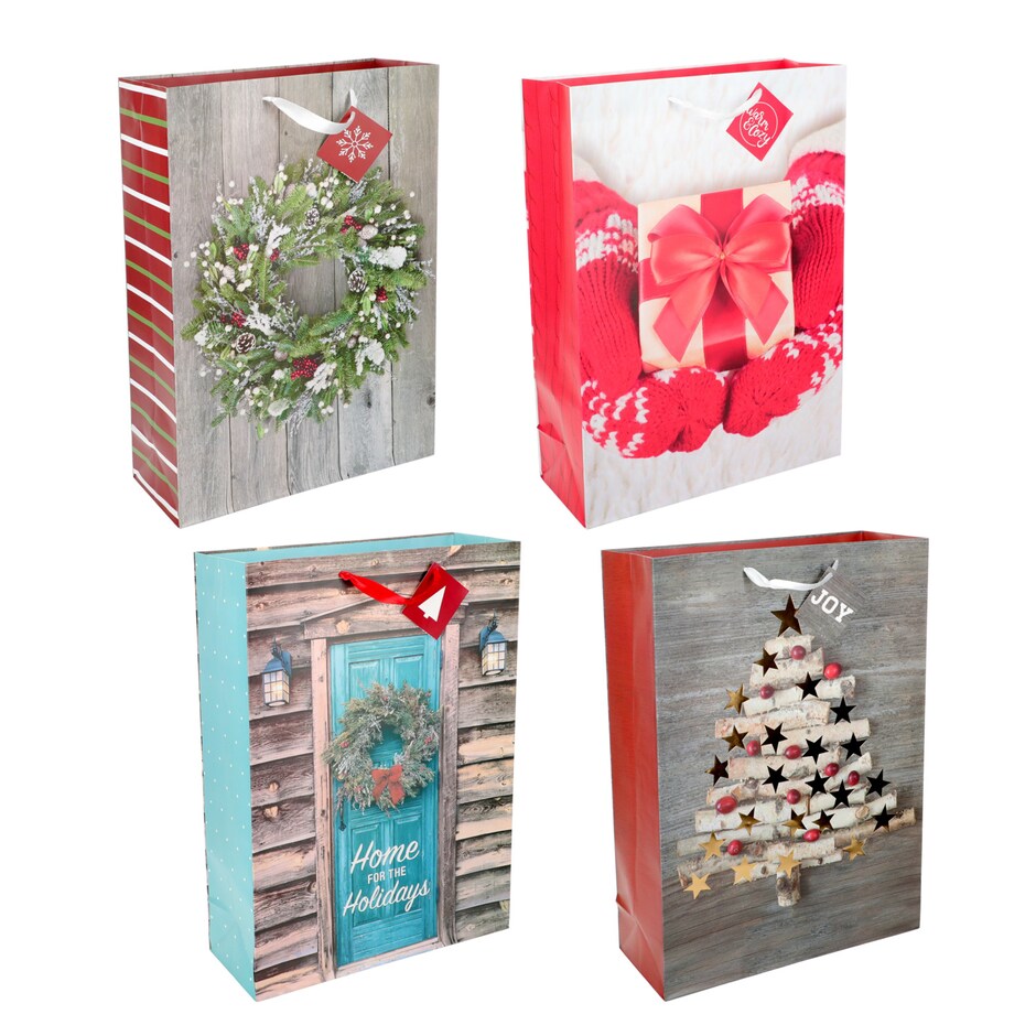 Christmas Gift Bags, Gift Wrapping & Boxes | DollarTree.com