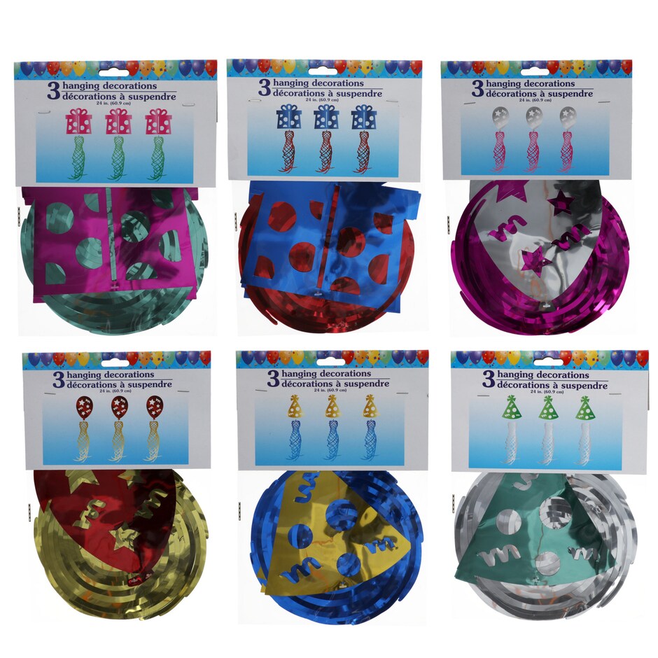 Hanging Streamers & Party Wall Decorations | DollarTree.com