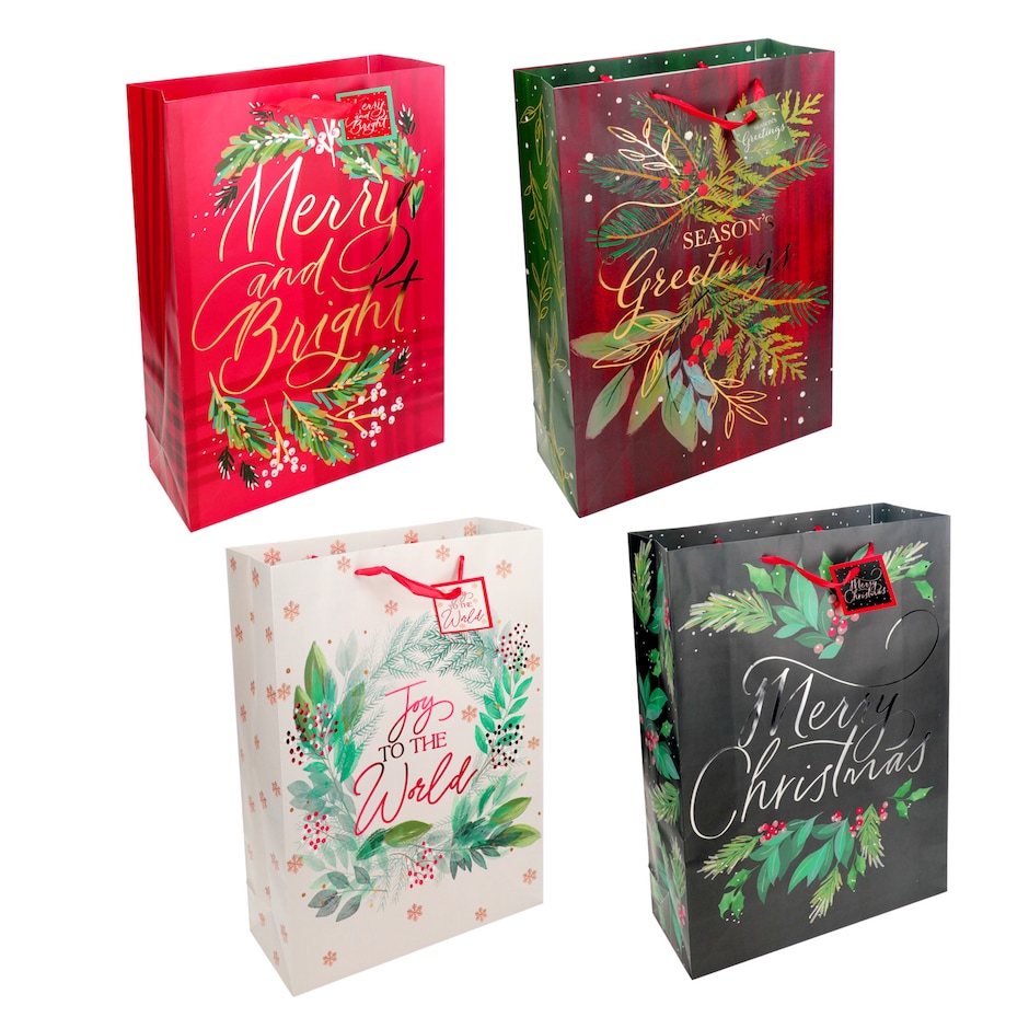 Christmas Gift Bags, Gift Wrapping & Boxes | DollarTree.com