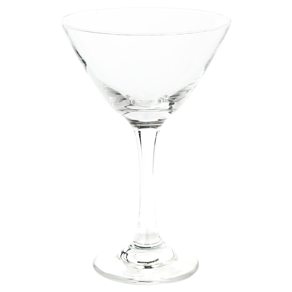 Elegant Clear Martini Cocktail Glass, 10 oz.