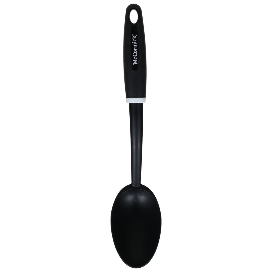 McCormick Black Solid Nylon Spoon, 1-ct. | Dollar Tree