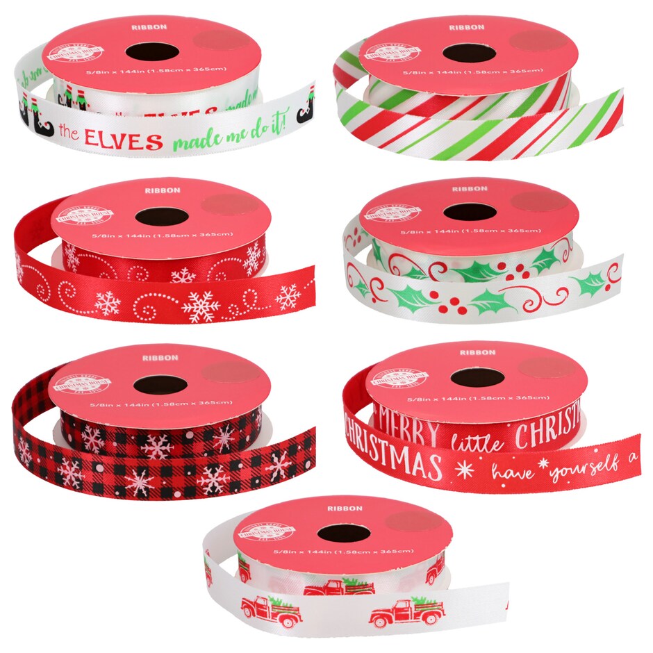 Christmas Tissue Paper, Ribbons, Bows, Tags | DollarTree.com