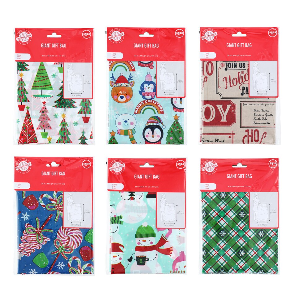 Christmas Gift Bags, Gift Wrapping & Boxes | DollarTree.com