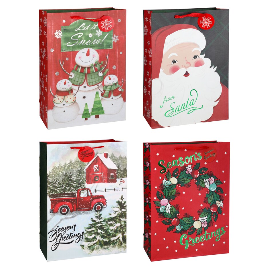 Christmas Gift Bags, Gift Wrapping & Boxes | DollarTree.com