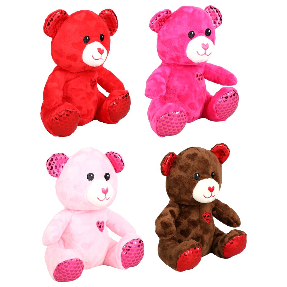 Valentine’s Day Teddy Bears, 7 in. | Dollar Tree