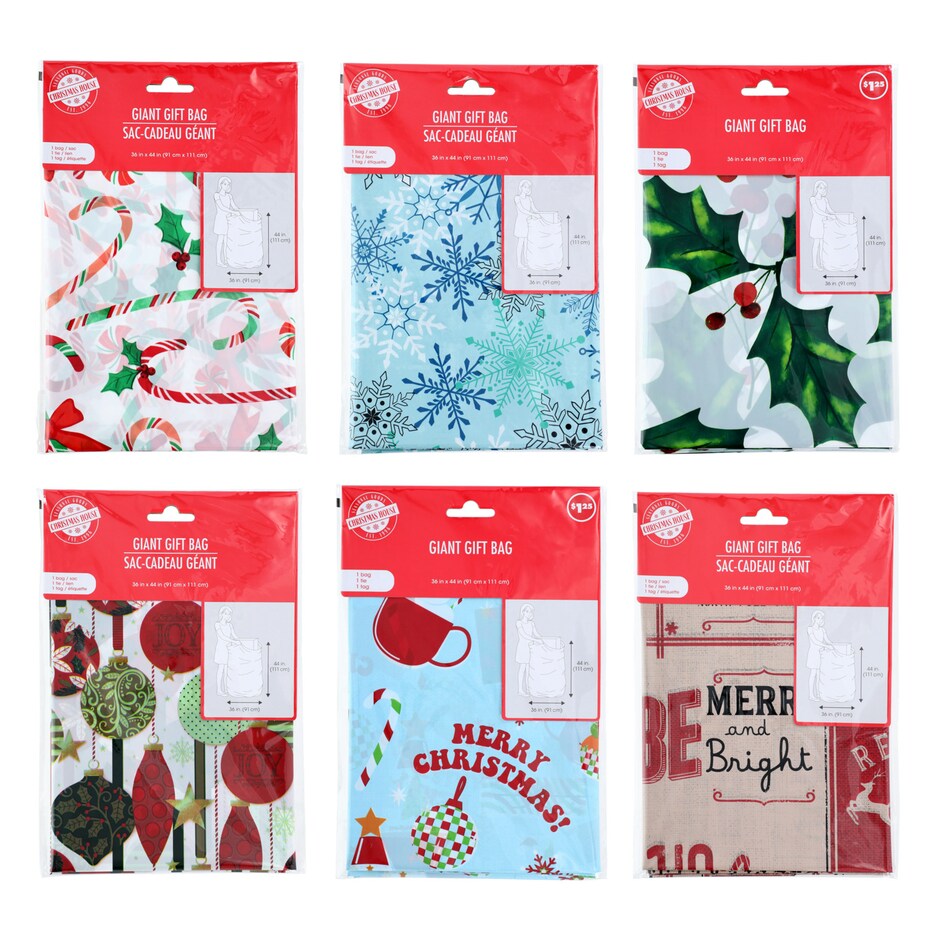 Christmas Gift Bags, Gift Wrapping & Boxes | DollarTree.com