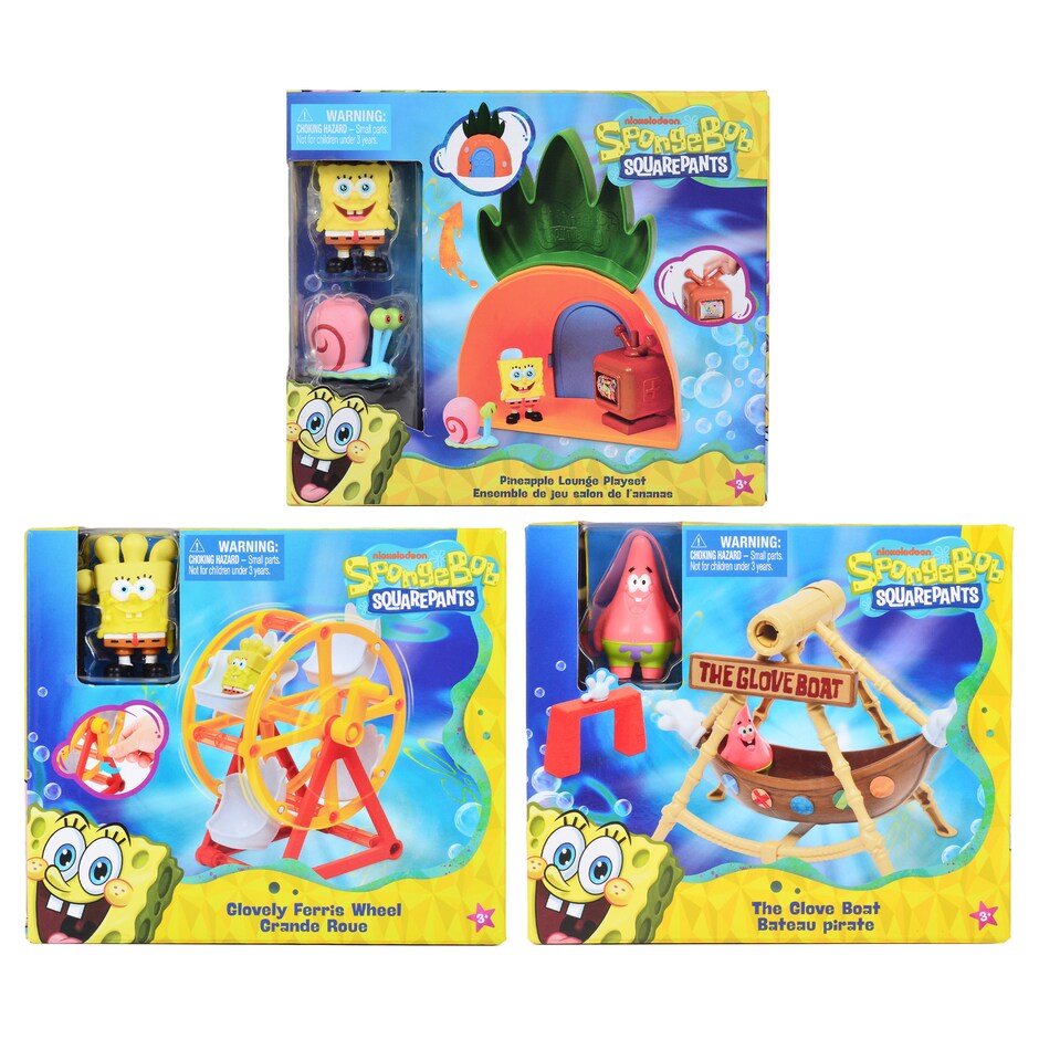 Nickelodeon SpongeBob Squarepants Playset, 1-ct. | Dollar Tree