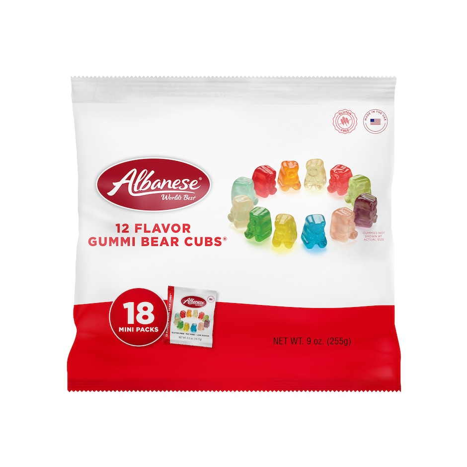 Albanese Easter 12 Flavor Mini Gummi Bear Cubs, 18. ct. Pack | Dollar Tree