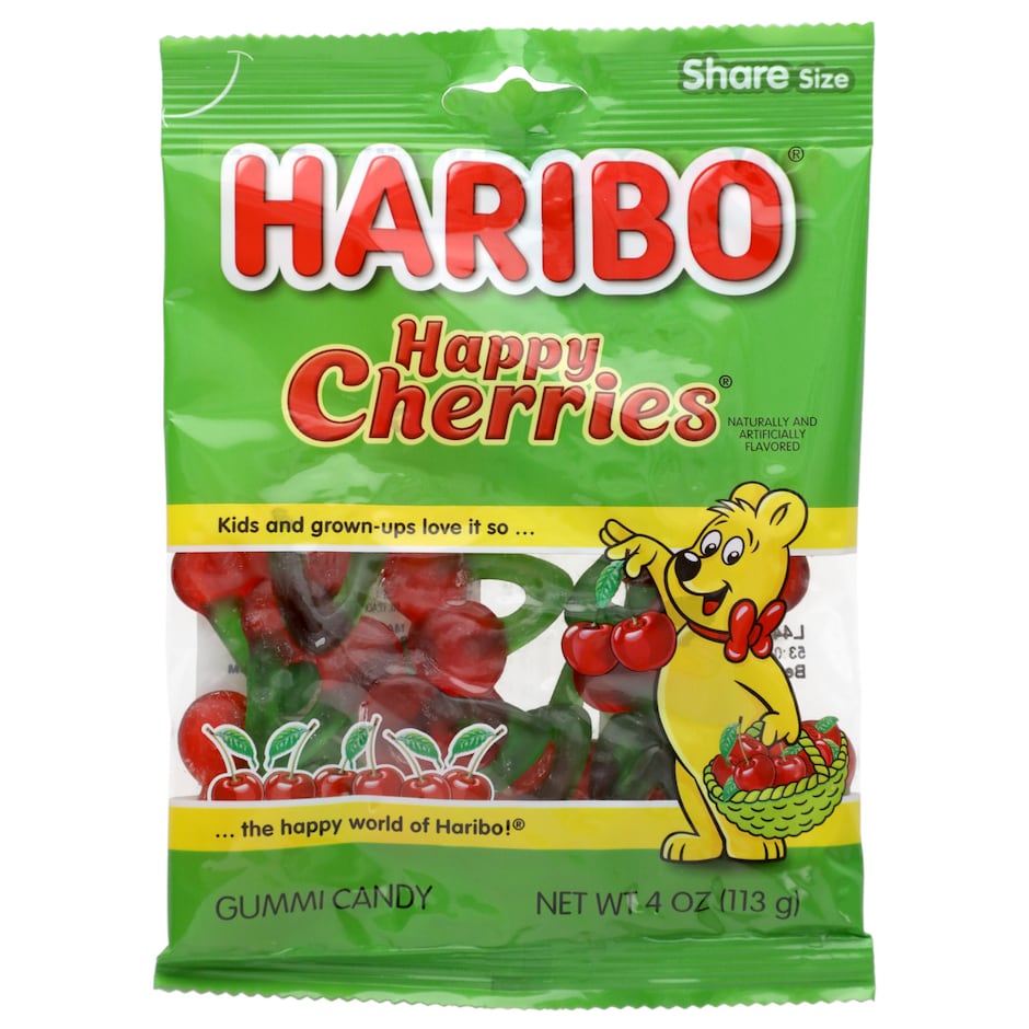 Hairbo Happy Cherries Gummi Candies, 4 oz. Bags | Dollar Tree