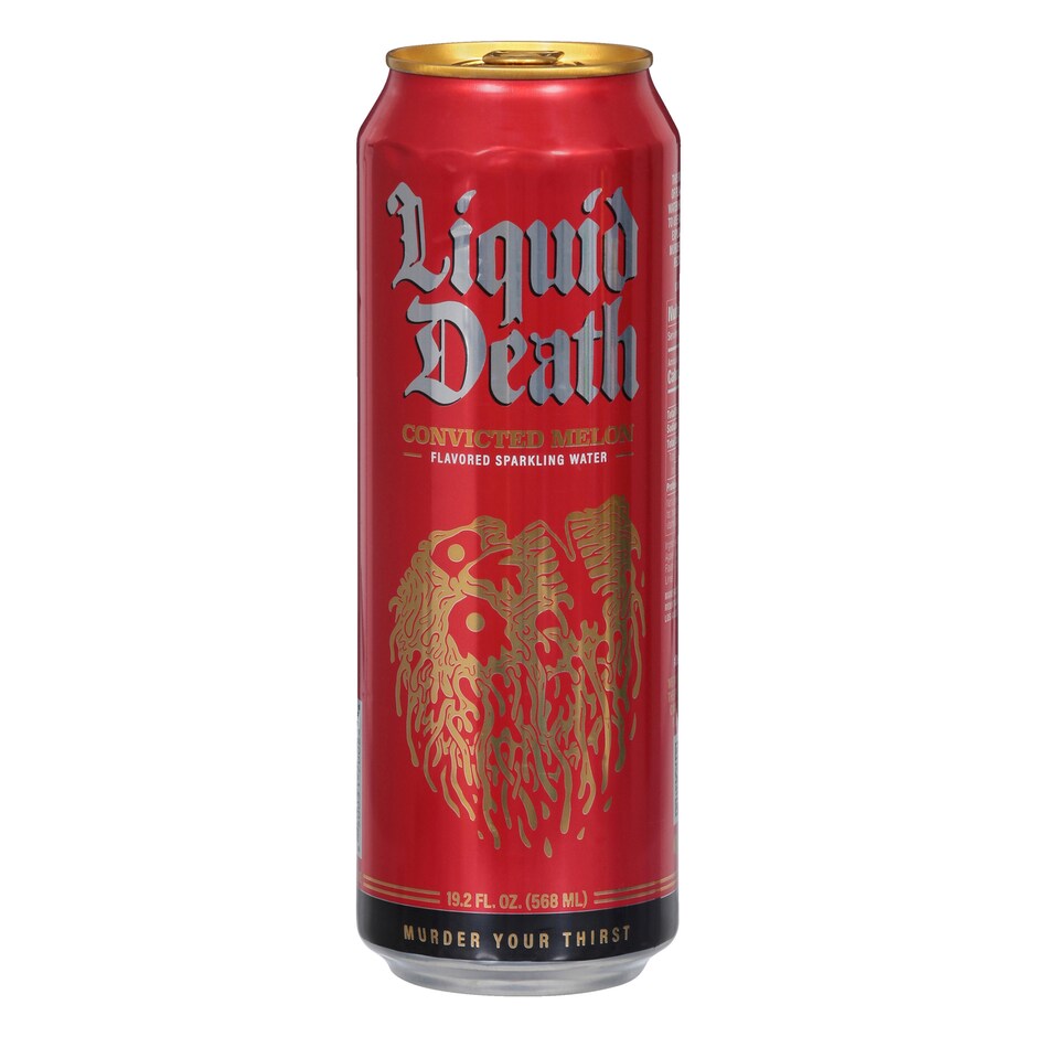 Liquid Death Convicted Melon Flavored Sparkling Water, 1-ct. | Dollar Tree