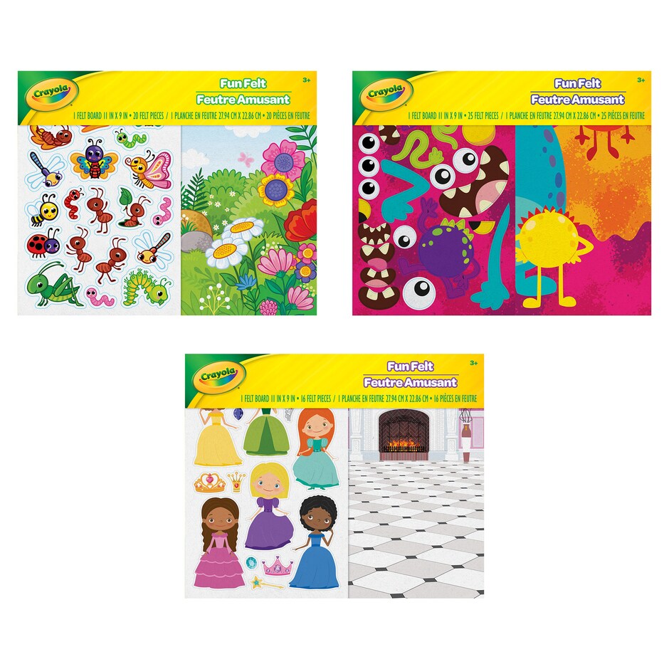 Crayola Felt Fun Kits, 11x9 in.