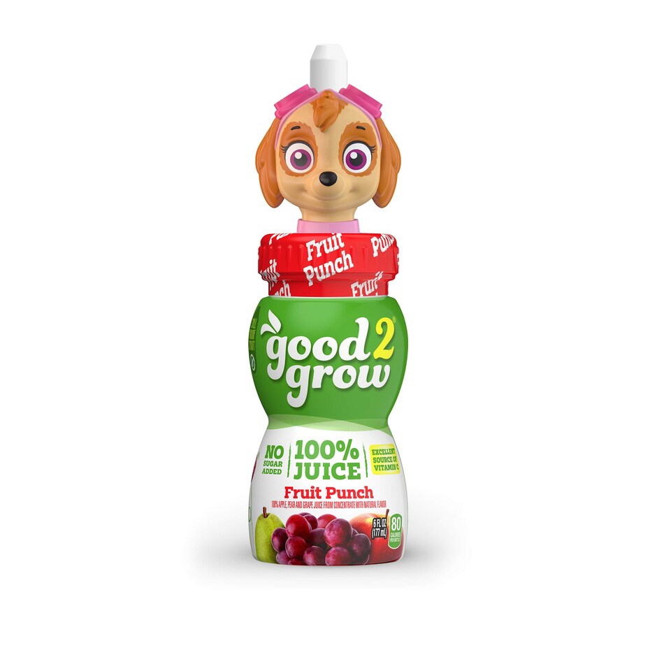 Good 2 Grow Fruit Punch Character Bottles, 6-oz. | Dollar Tree