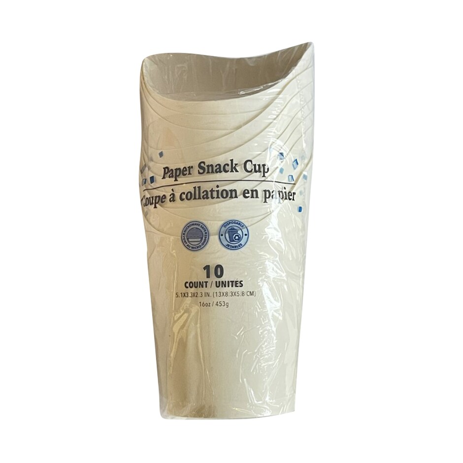 Paper Snack Cups, 10-pc Pack. | Dollar Tree