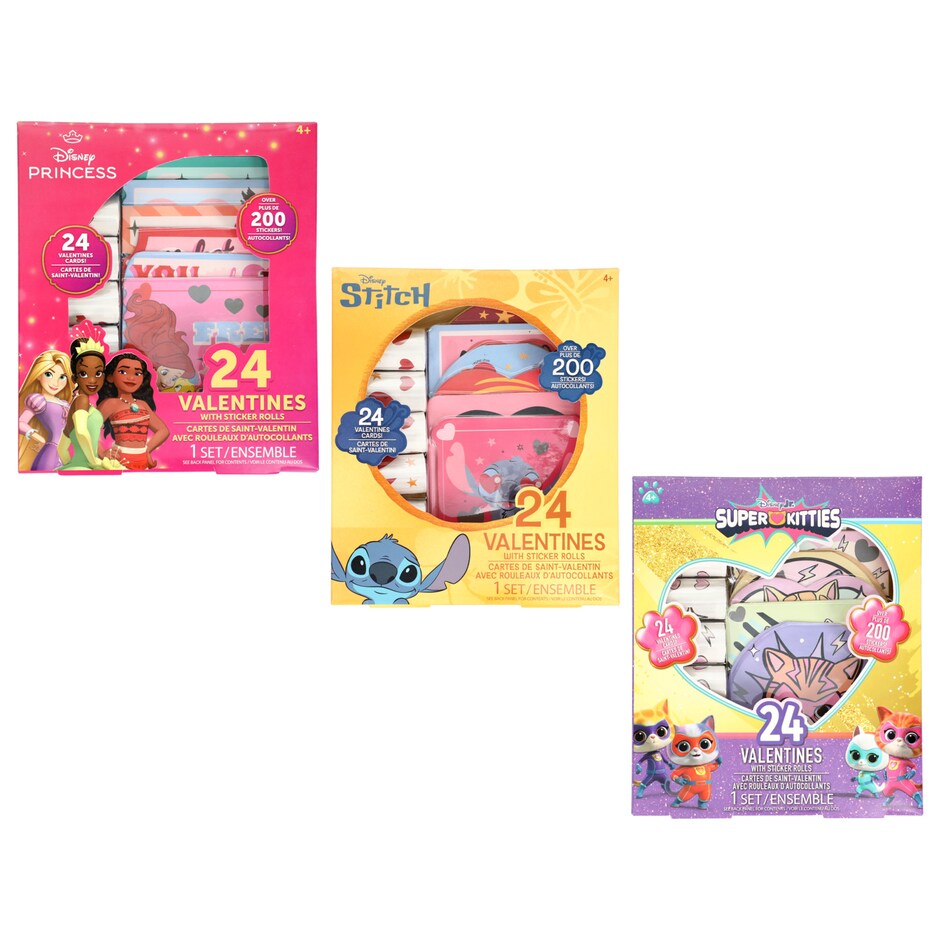 Licensed Valentine Sticker Activity Set, 1 ct. | Dollar Tree