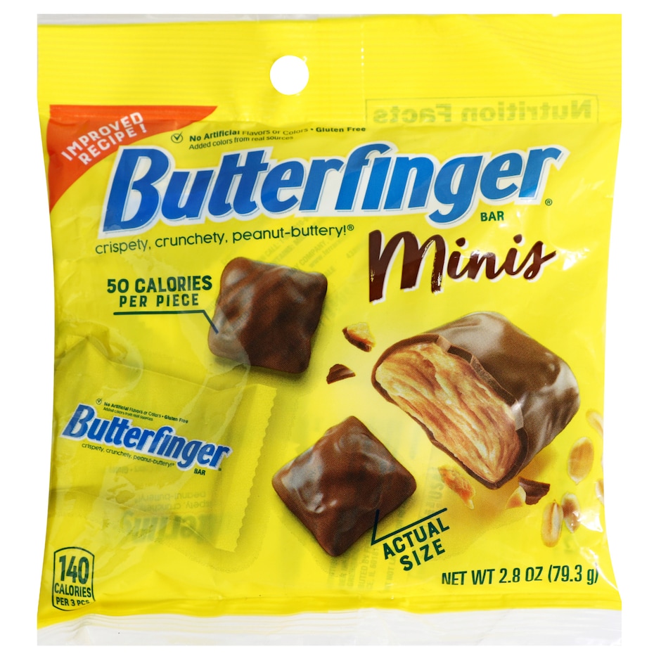 Nestle Butterfinger Minis, 2.8-oz. Bags | Dollar Tree