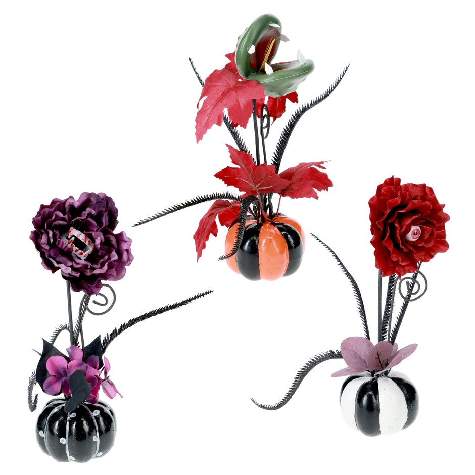 Halloween Faux Plants, 11.8-in.