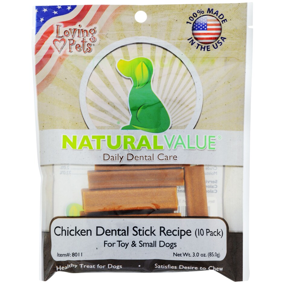 Display product reviews for Loving Pets Natural Value Chicken Dental ...