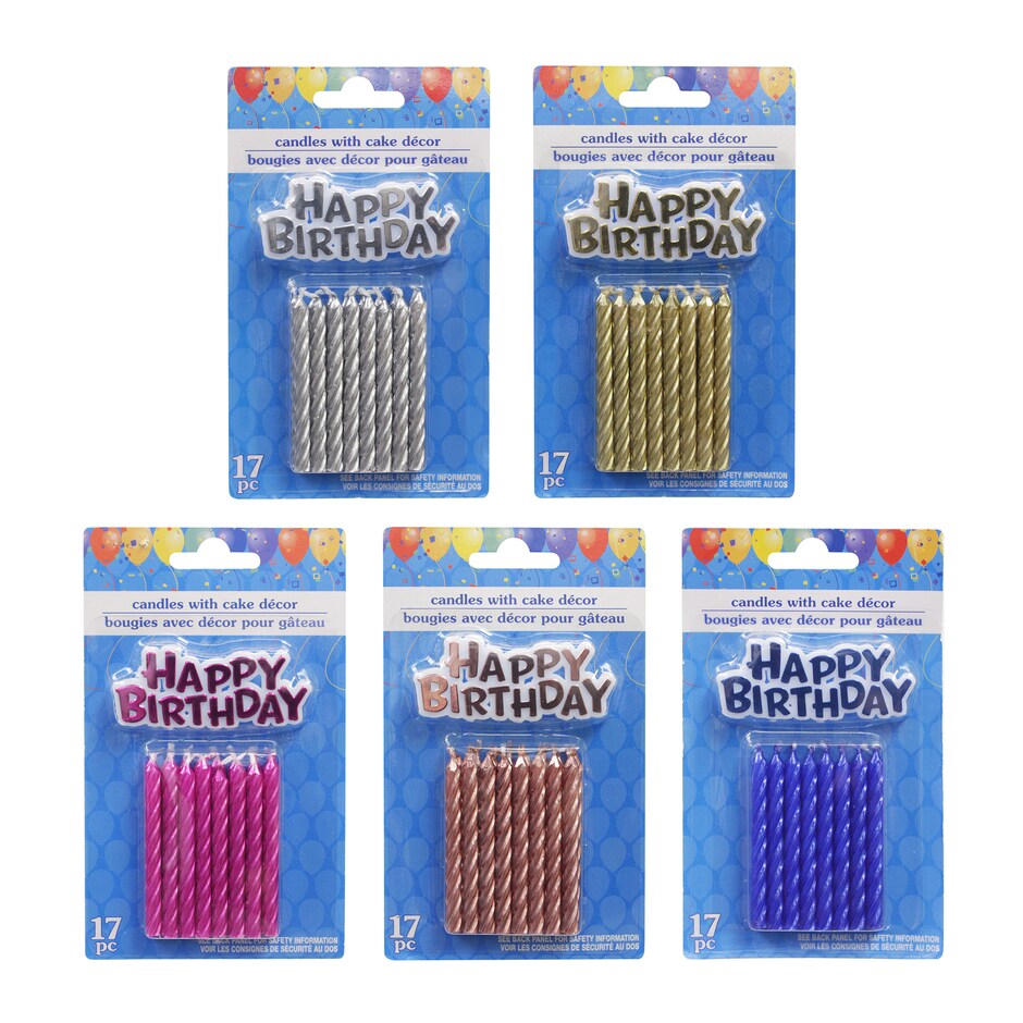 Birthday Candles | Sparkling Party Candles | DollarTree.com