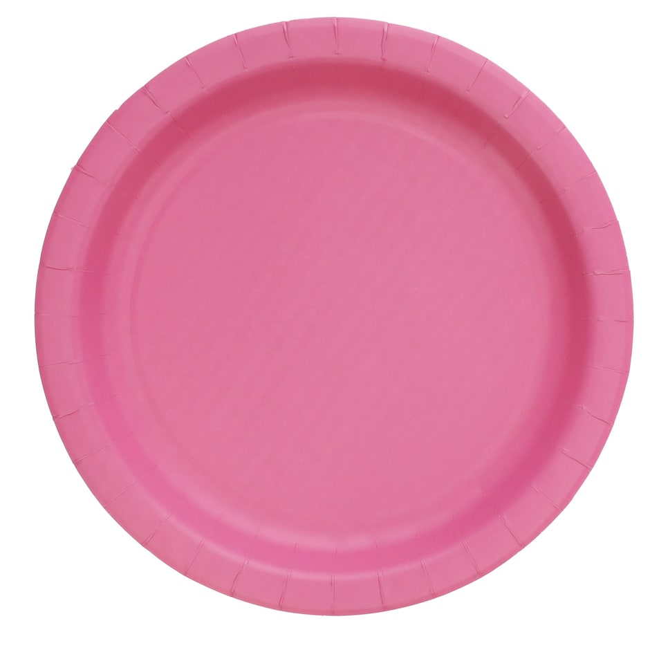 Solid-Color Candy Pink Party Supplies | DollarTree.com
