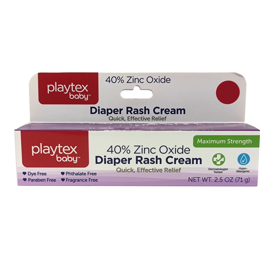 Playtex Baby Diaper Rash Cream, 2.5 oz.