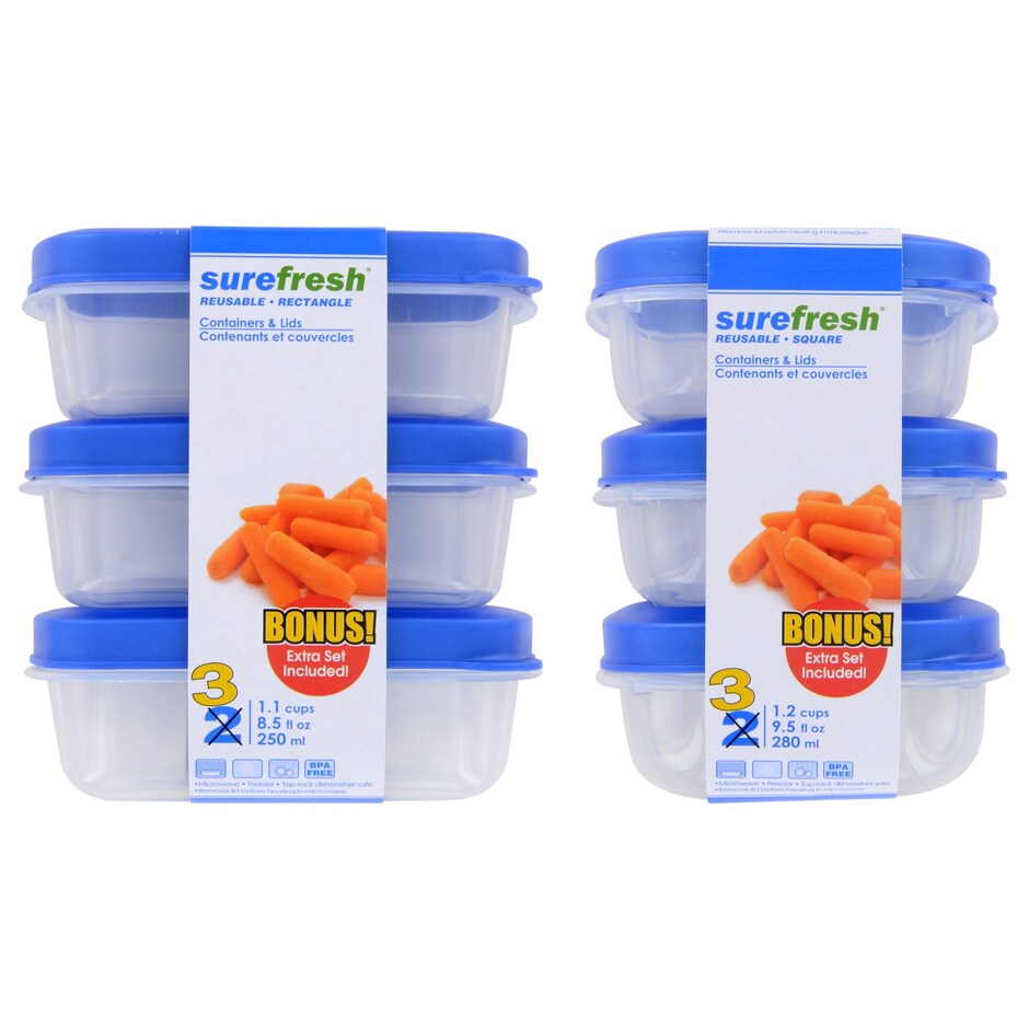 Food Savers & Plastic Containers For Food | DollarTree.com