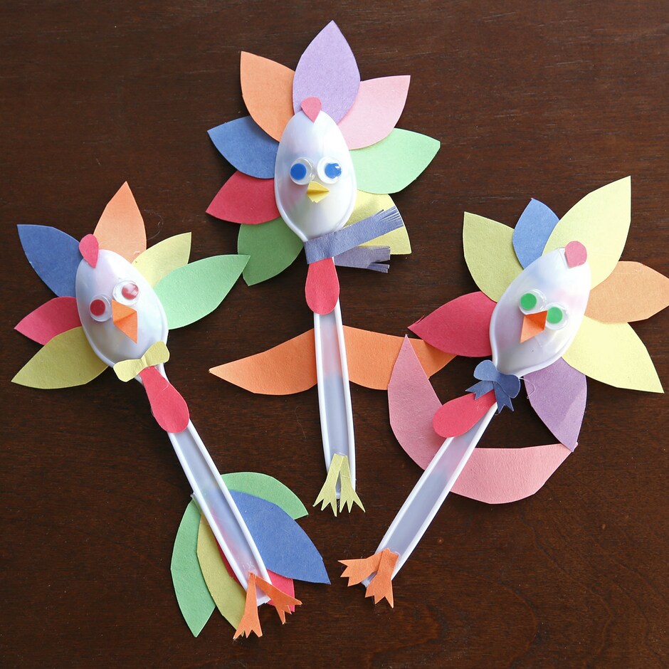 Spoon Turkeys | Dollar Tree