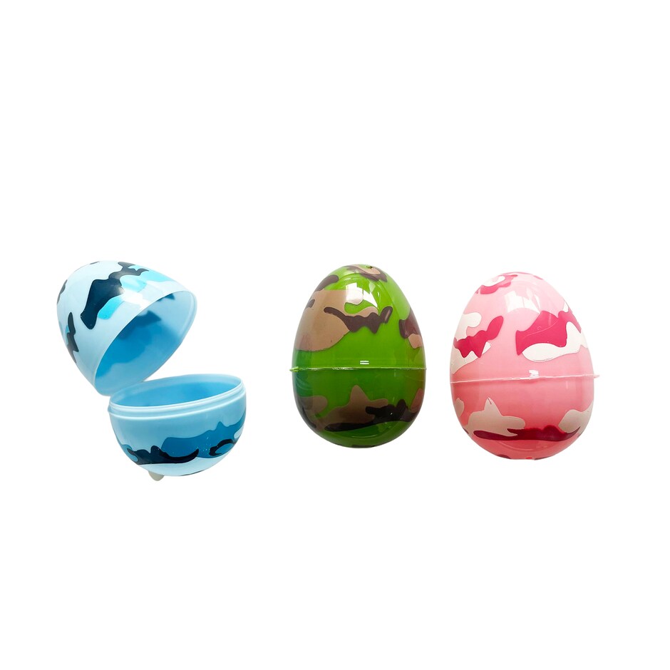 Seasonal Collection Camouflage Easter Eggs, Assorted Colors, 12-pc Pack ...