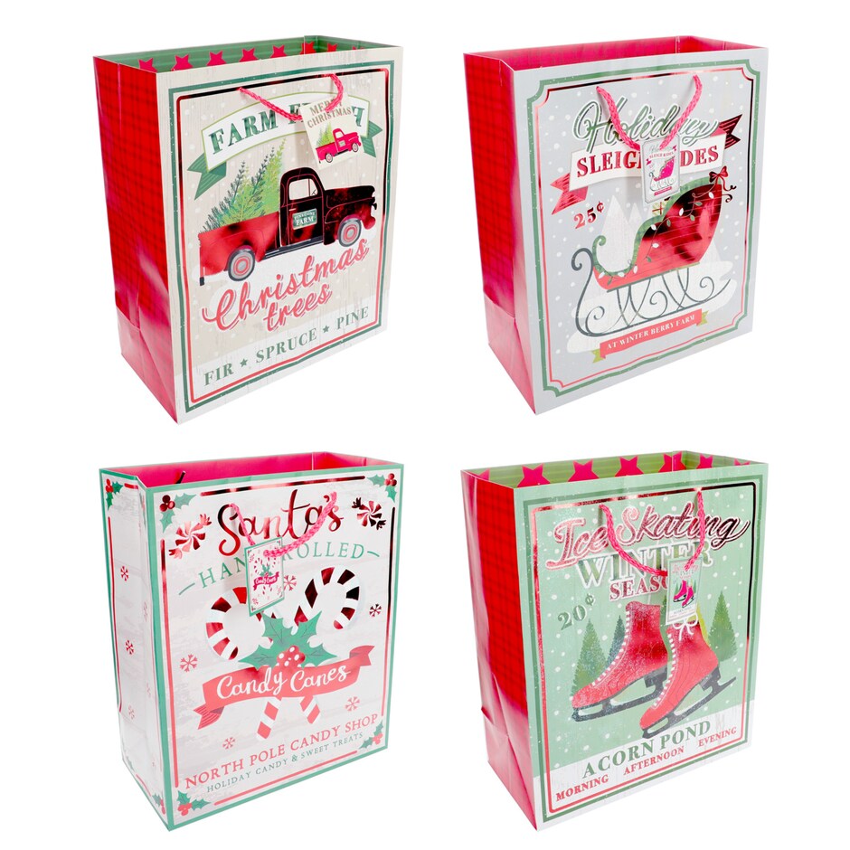Christmas Gift Bags, Gift Wrapping & Boxes | DollarTree.com
