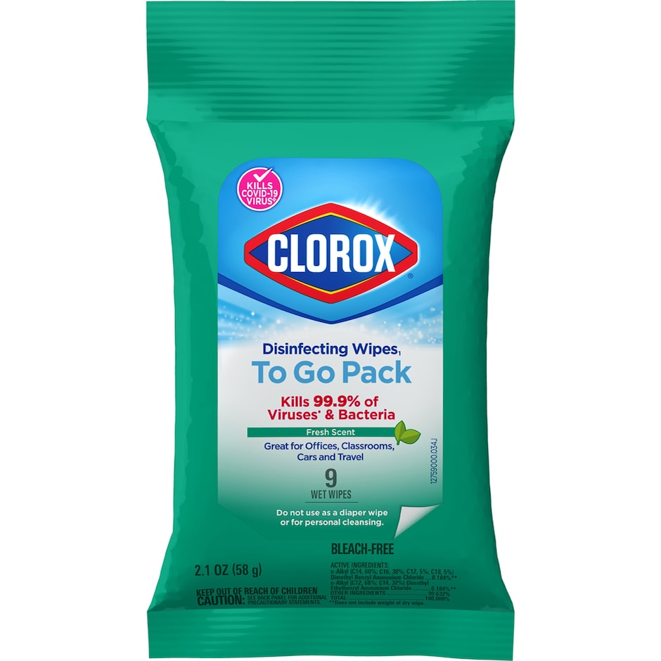 CLOROX DISINFECTING WIPES 9CT | Dollar Tree