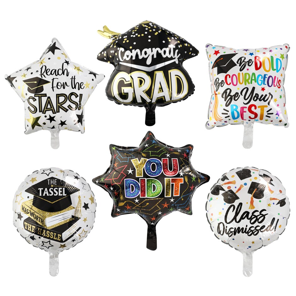 Graduation Helium Balloons